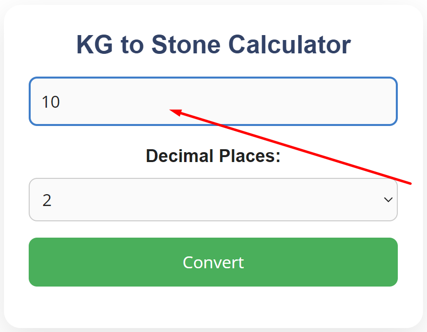 KG to Stone Calculator - Convert KG To Stones and Pounds